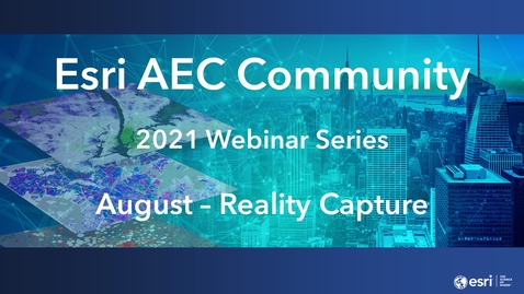 AEC - Esri Videos: GIS, Events, ArcGIS Products & Industries