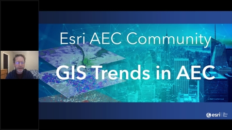 AEC - Esri Videos: GIS, Events, ArcGIS Products & Industries