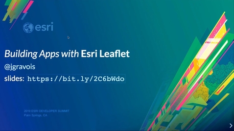 Open Source Web Mapping APIs - Esri Videos: GIS, Events, ArcGIS ...