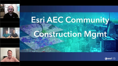 AEC - Esri Videos: GIS, Events, ArcGIS Products & Industries