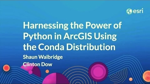 2017 Esri Developer Summit - Esri Videos: GIS, Events, ArcGIS Products & Industries