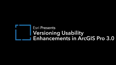 ArcGIS Pro - Esri Videos: GIS, Events, ArcGIS Products & Industries