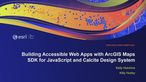 Calcite Design System - Esri Videos: GIS, Events, ArcGIS Products & Industries