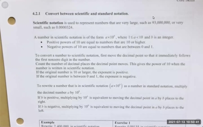 4.2.1 Convert Standard and Scientific (16:25)