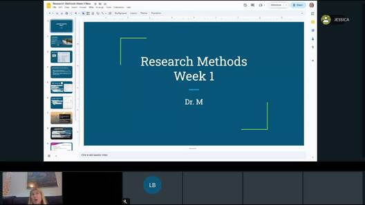 RM Week 1 Main Lecture- Required Viewing