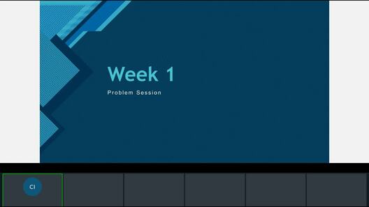 Week 1 Problem Session (Chapter 1 HW - #18, Chapter 2 HW - #12 & 13)