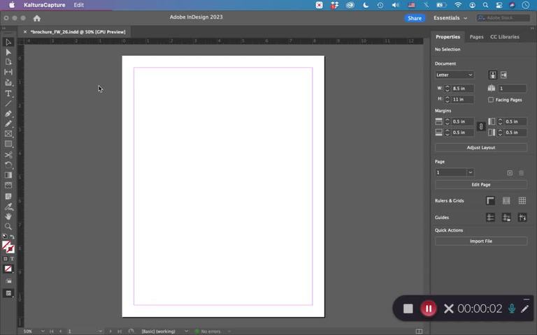 ACS - InDesign Walk-Through PT2