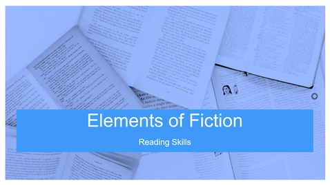 Elements of Fiction Introduction - Penn Foster
