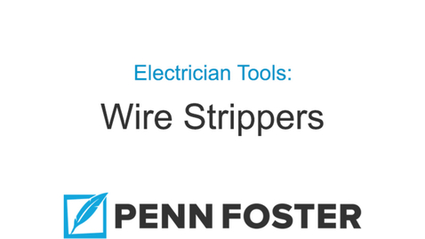 Working Safely With Electricity: Electrical Tools - Penn Foster