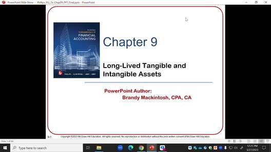 Chapter 9: Lecture 1 of 3