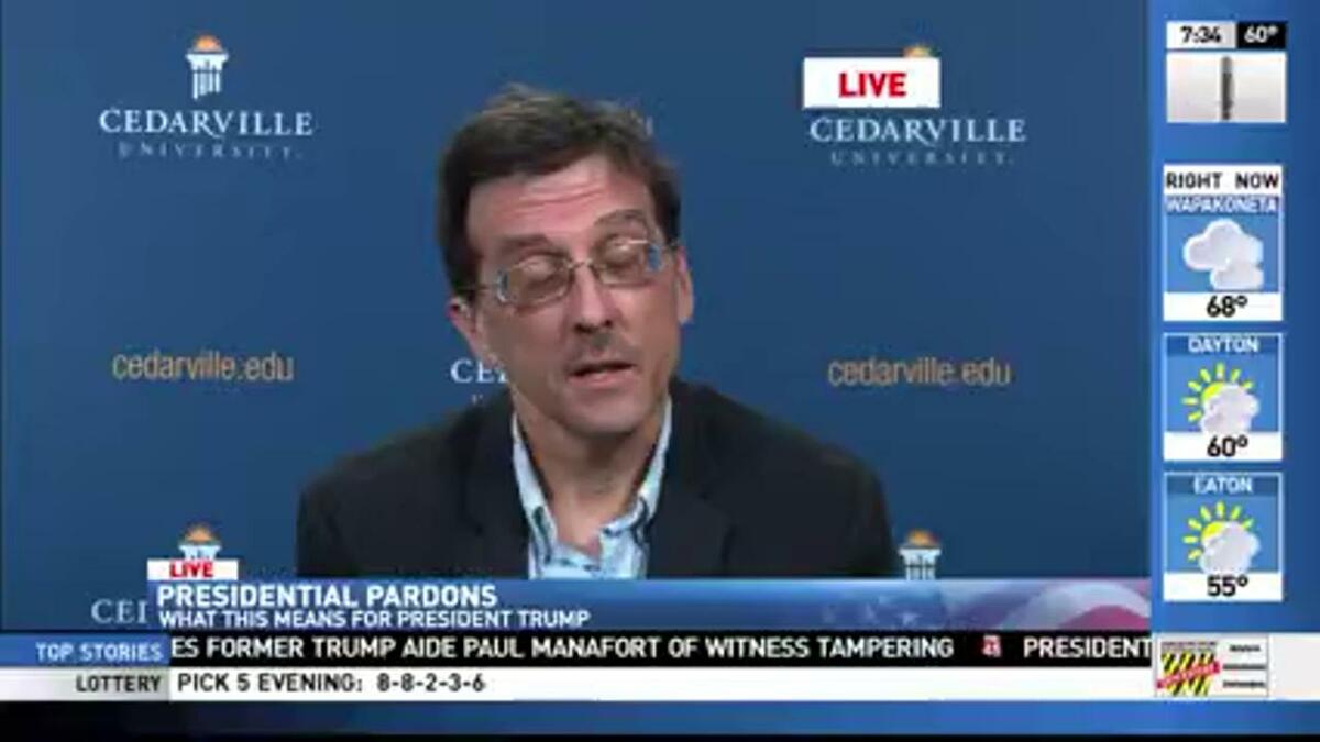 Can the President Pardon Himself? | Cedarville University