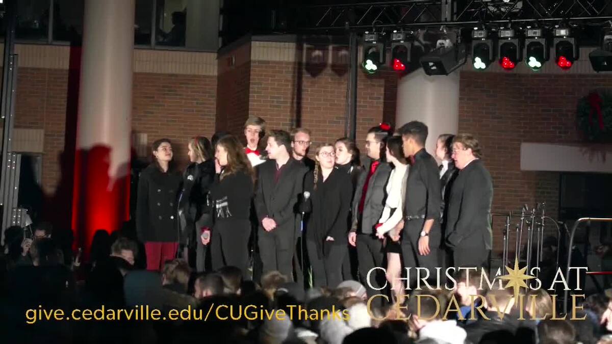 Giving Tuesday Christmas Tree Lighting - Lighting Only | Cedarville ...