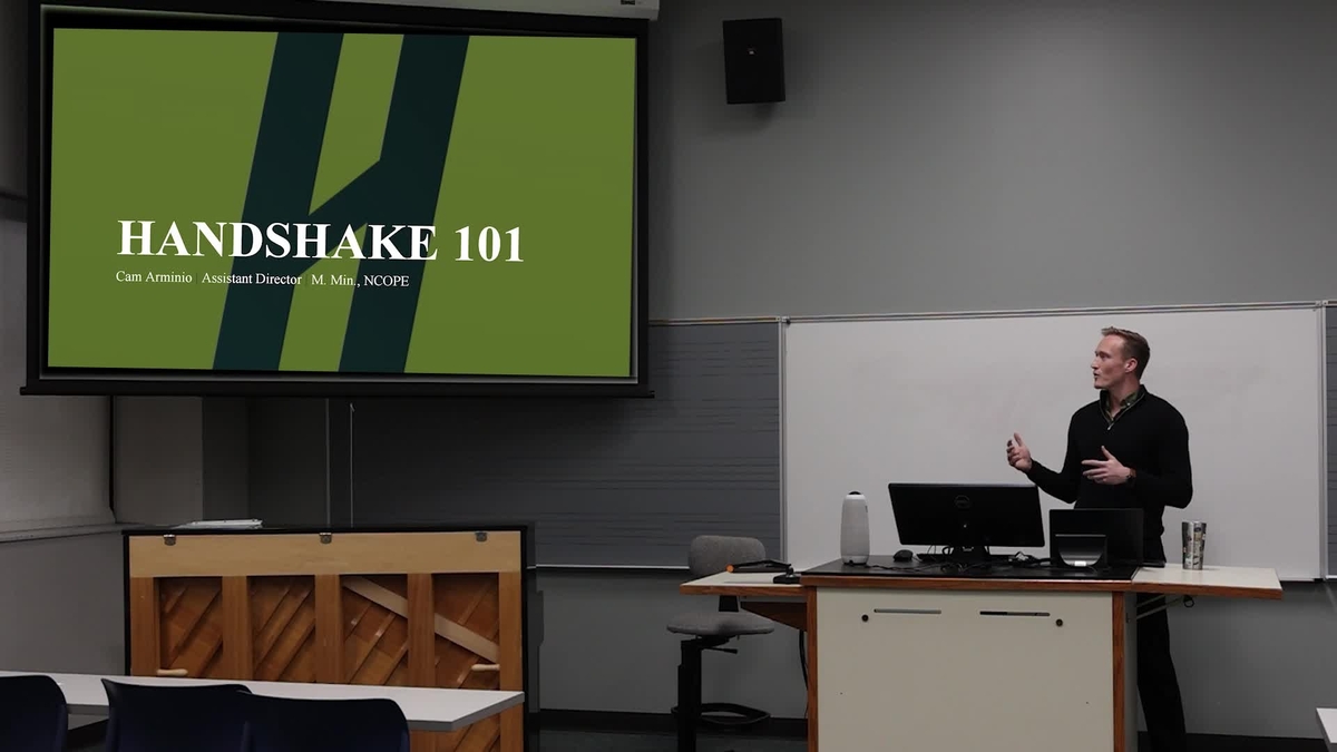 Career Services - Handshake 101 | Cedarville University