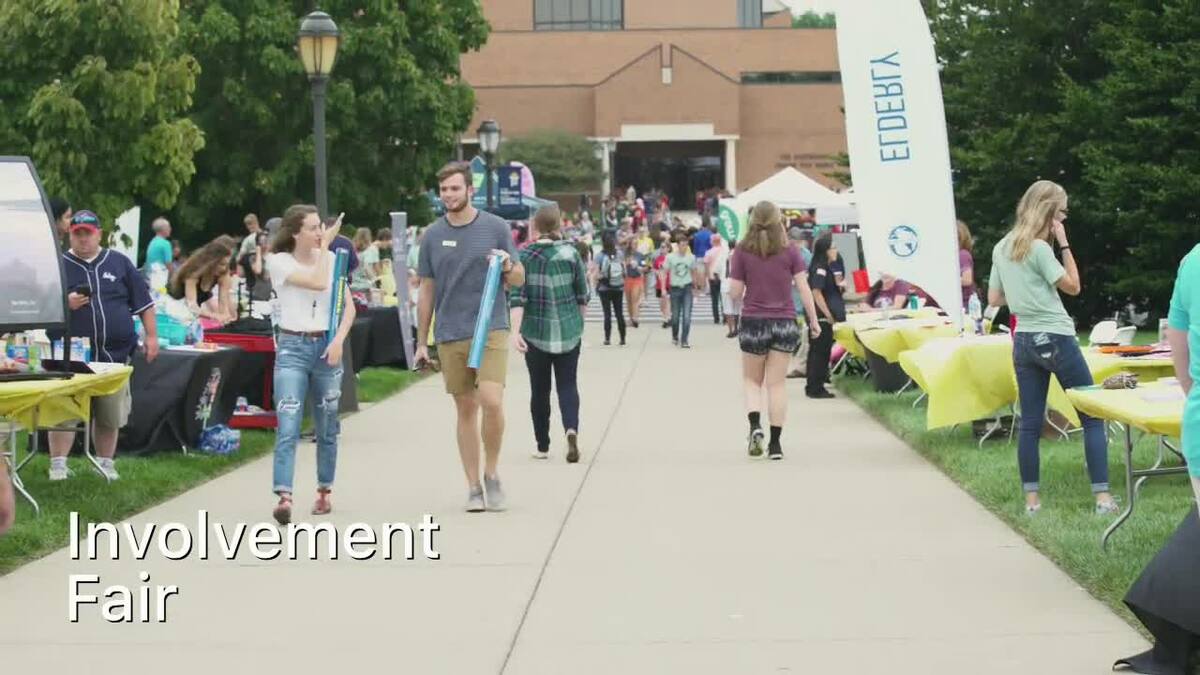 Experience the Involvement Fair | Cedarville University