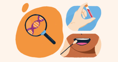 genetic testing clipart