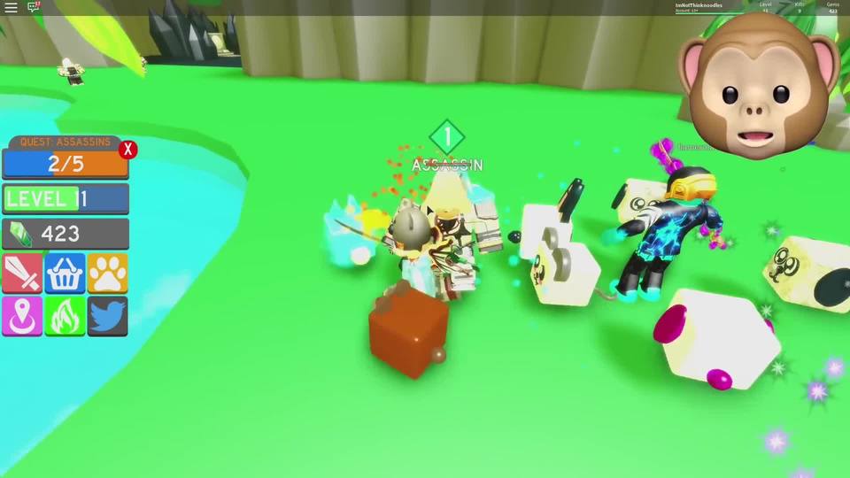 ROBLOX SLAYING SIMULATOR + CODES!! | Skwad Play