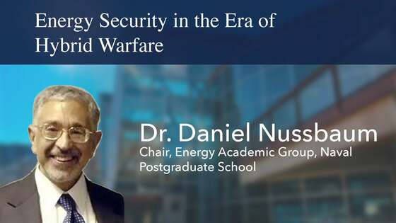 Payne Institute Fall Seminar Series | Daniel Nussbaum