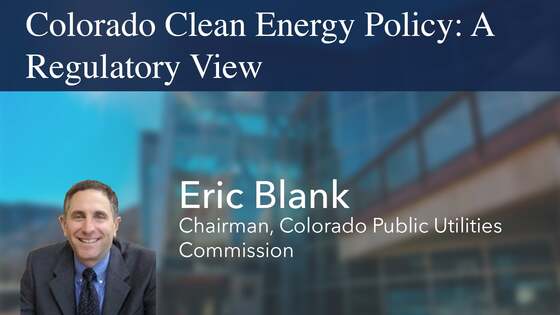 Payne Institute Spring Seminar Series | Eric Blank