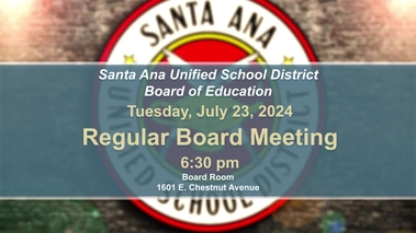 Santa Ana Unified School District - Homepage