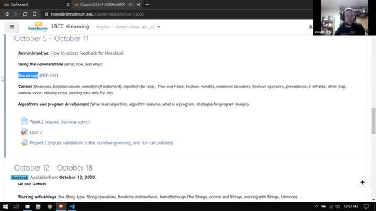 CS161: docstrings (mix of lecture and coding)