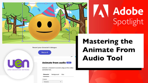 Mastering the Animate From Audio Tool (Adobe Spotlight)