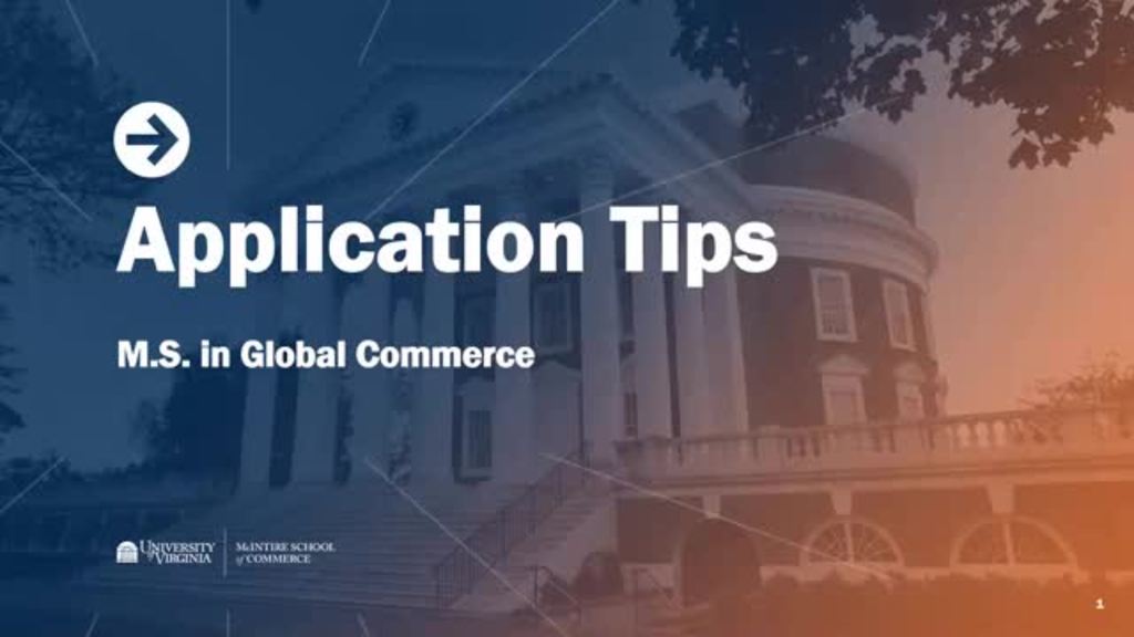 MSGC_Application Tips