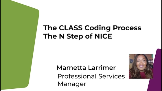 The CLASS Coding Process: The N Step of NICE