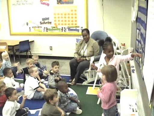 Children Lead a Classroom Routine